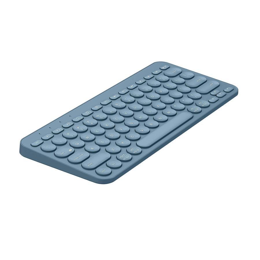 Blue Aptiq wireless keyboard, stylish and ergonomic working!