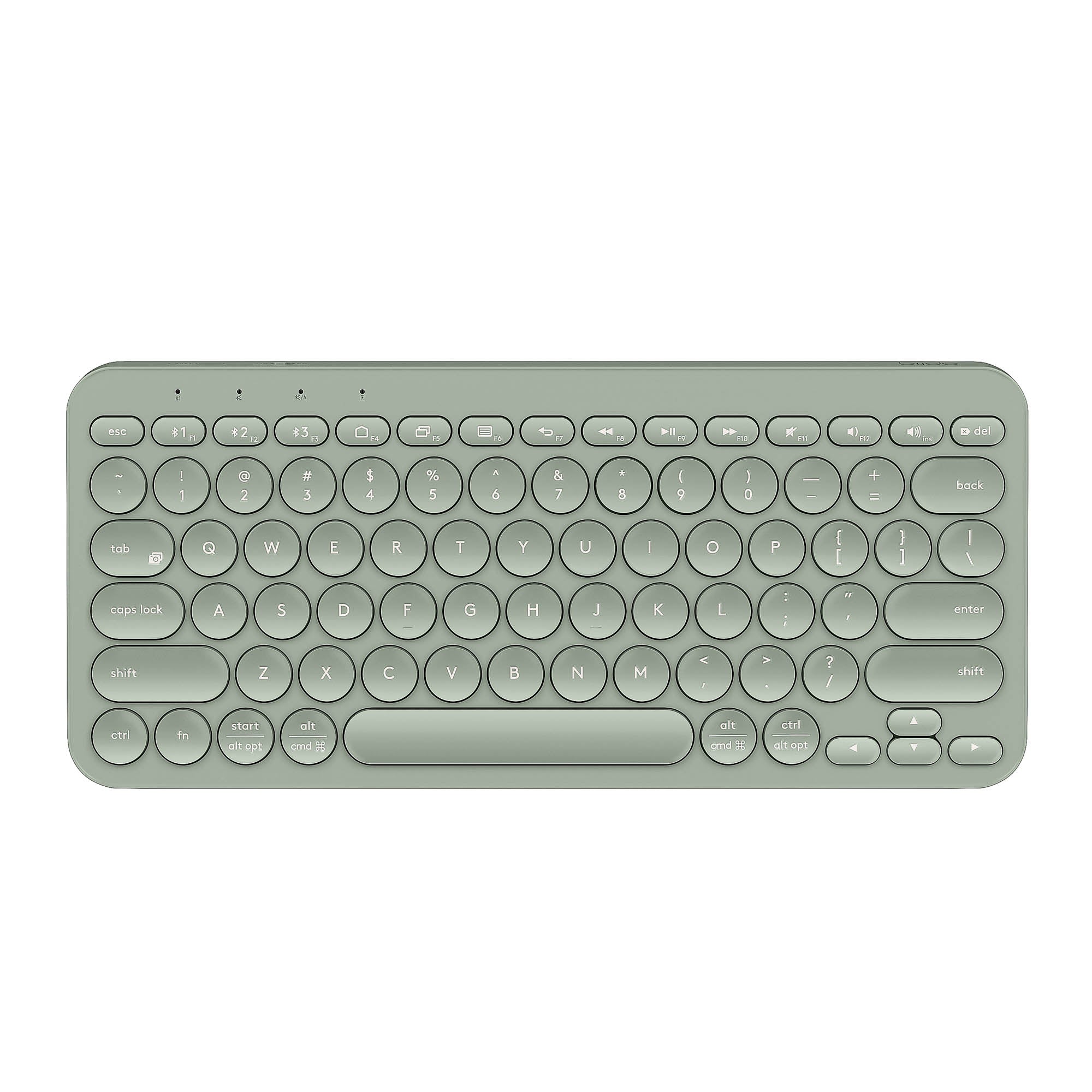 Green Aptiq wireless keyboard, stylish and ergonomic working!